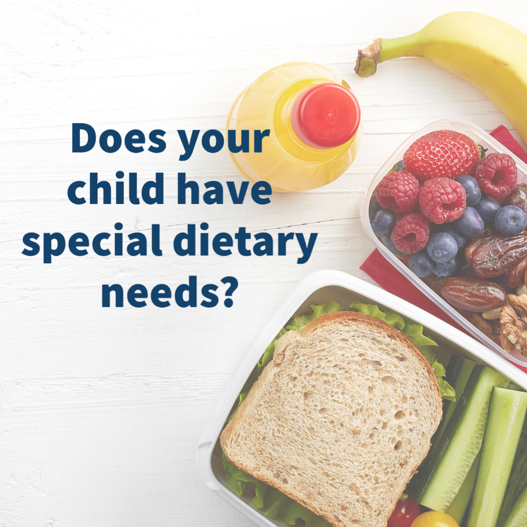 Accommodating children with Special Dietary Needs